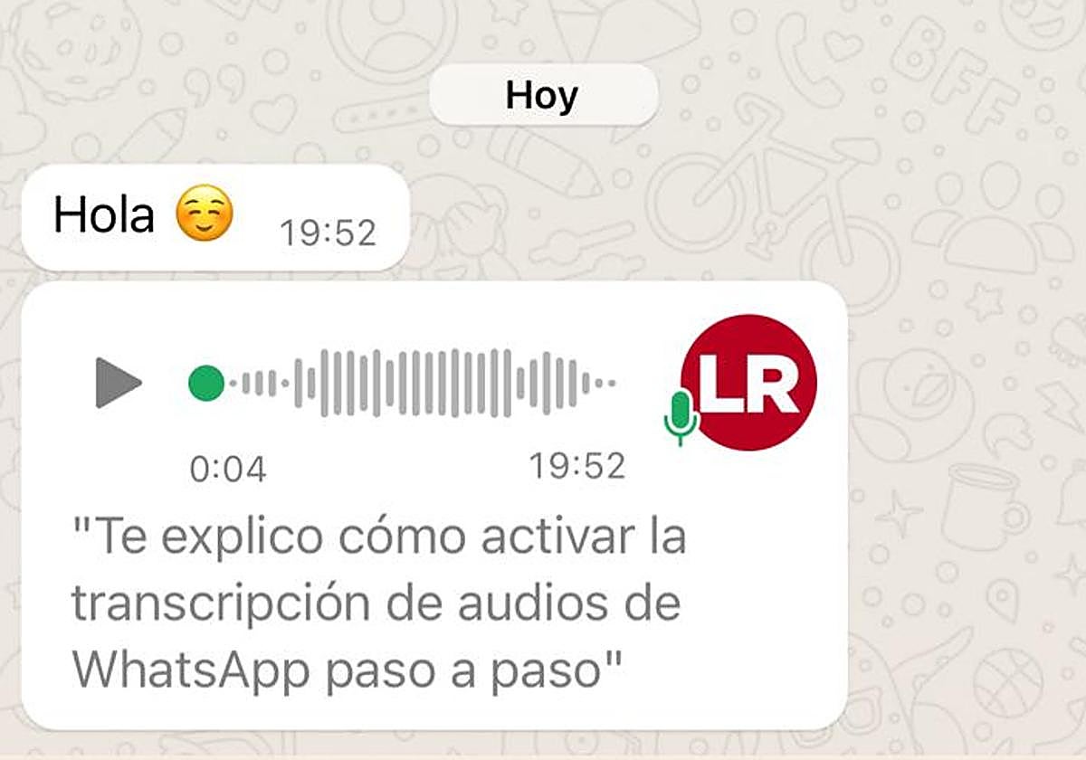 Cómo activar la transcripción de audios de Whatsapp, paso a paso | La Rioja